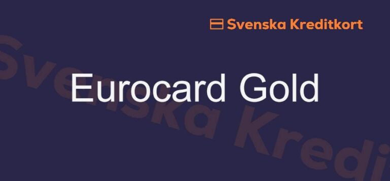 Eurocard Gold - hur bra är kortet? Läs vår recension och jämför.